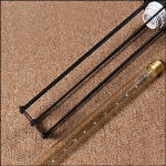 BEATA Bermuda Triangle Pencil Wall Light | Screed