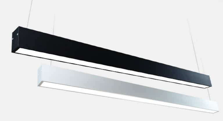 Rectoon Slim Rectangular Linear Pendant Light | Screed