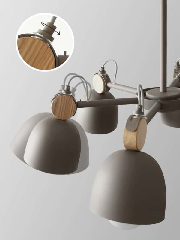 Svendsen Cheese and Biscuits Hanging Pendant Light | Screed