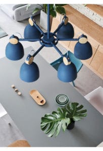 Svendsen Cheese and Biscuits Hanging Pendant Light | Screed