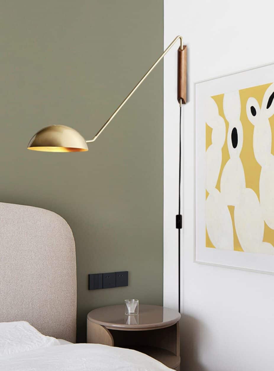 Marika Long Arm Wall Light | Screed
