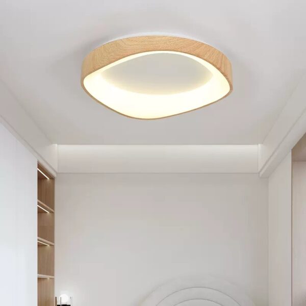 Ceciliar Modern Wavy Rectangular Ceiling Light | Screed