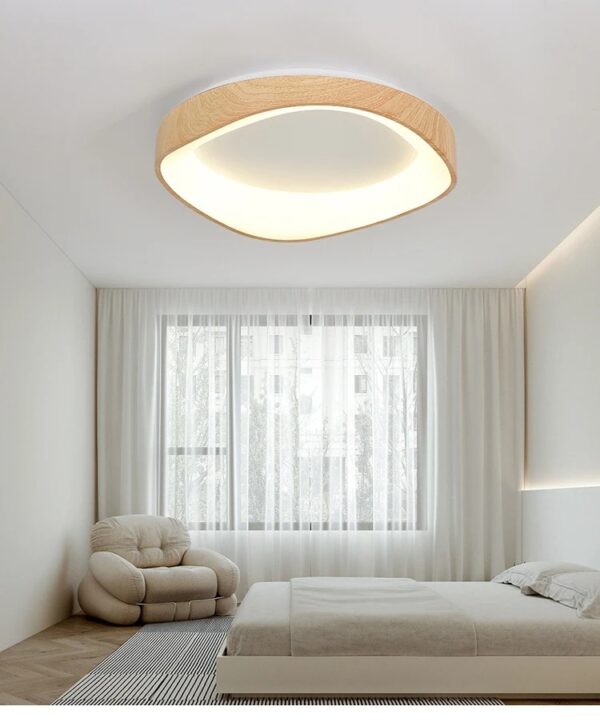 Ceciliar Modern Wavy Rectangular Ceiling Light | Screed
