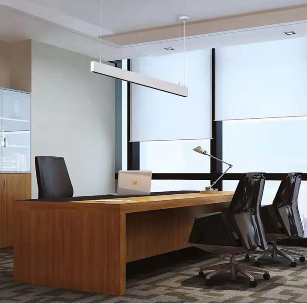 Recthan Anti-Glare Slim Rectangular Pendant Light | Screed