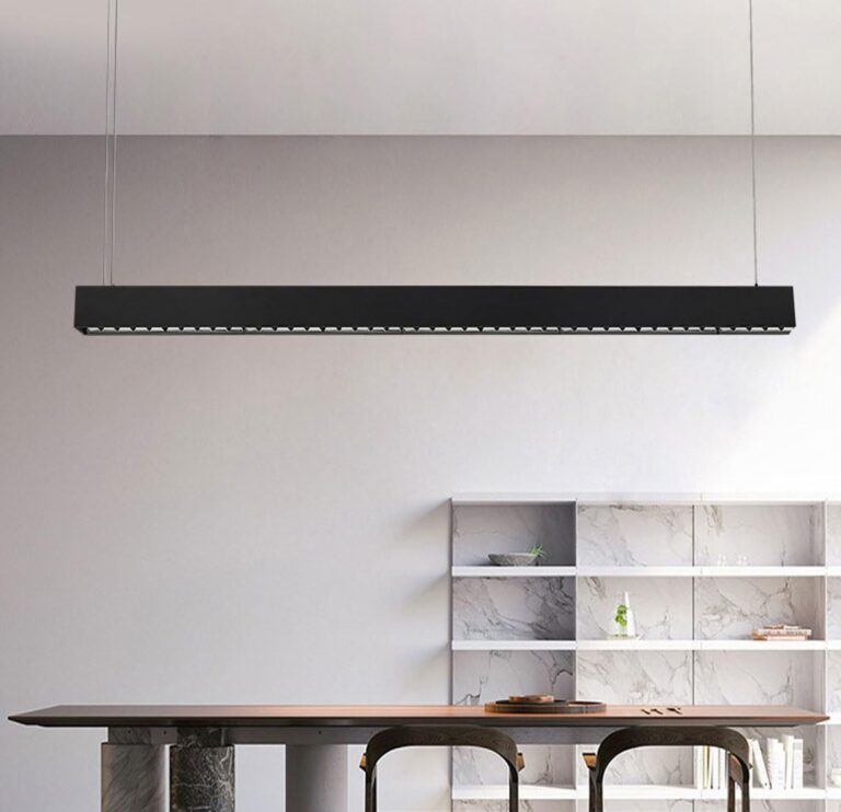 Recthan Anti-Glare Slim Rectangular Pendant Light | Screed