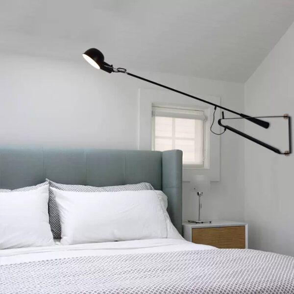 Pandaka Long Arm Wall Lamp | Screed