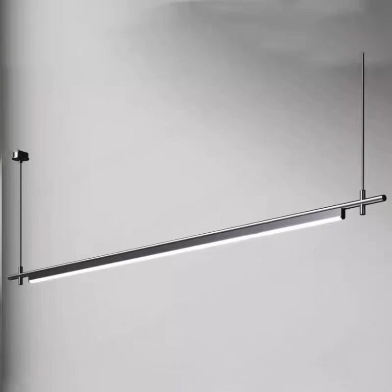 Reontin Slim Sleek Tube Linear Pendant Lamp | Screed
