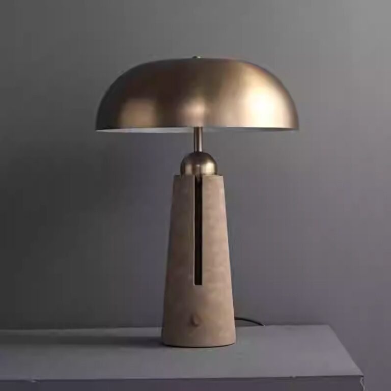 Thyra Dome-Top Sculptural Table Lamp | Screed