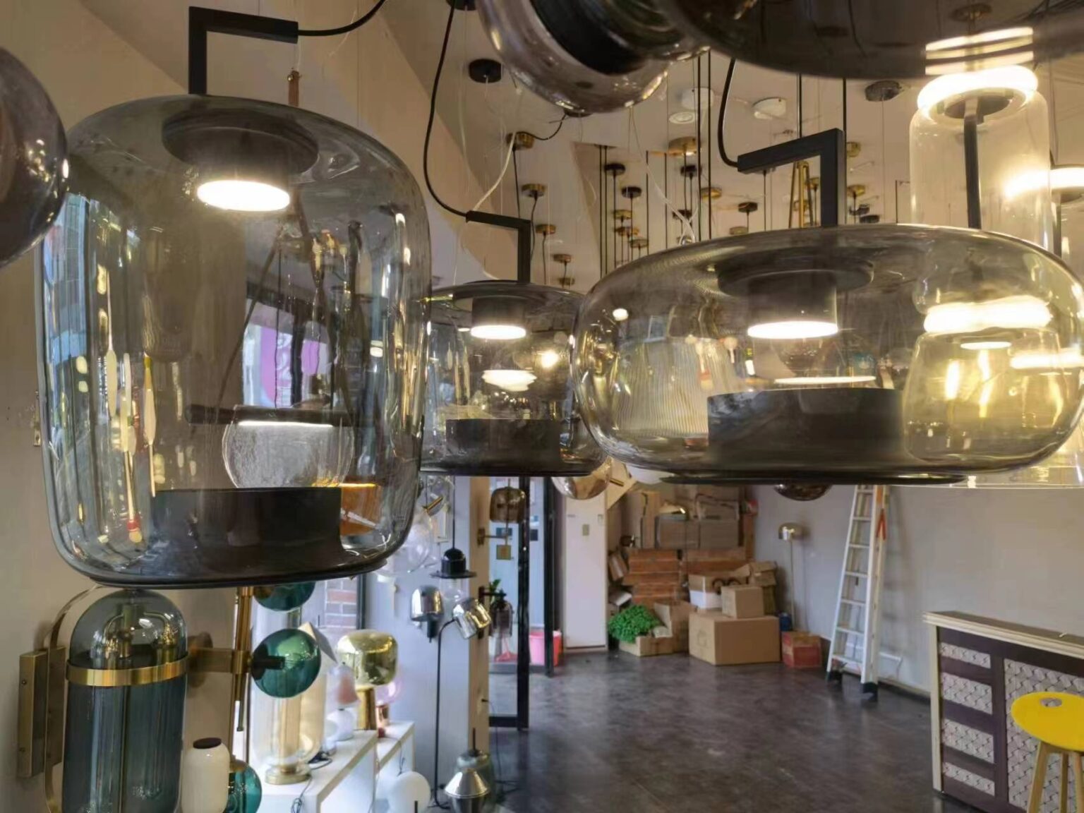Goodoya Glass Dome Pendant Light | Screed