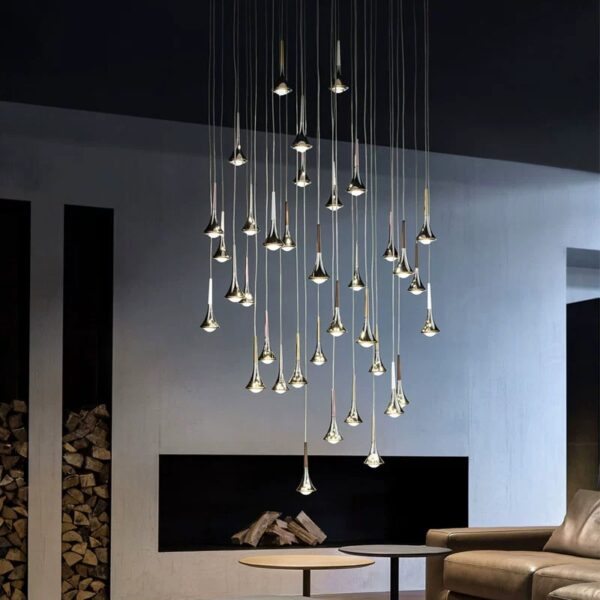 Sylvester Meteor Shower Drop Pendant Lamp | Screed